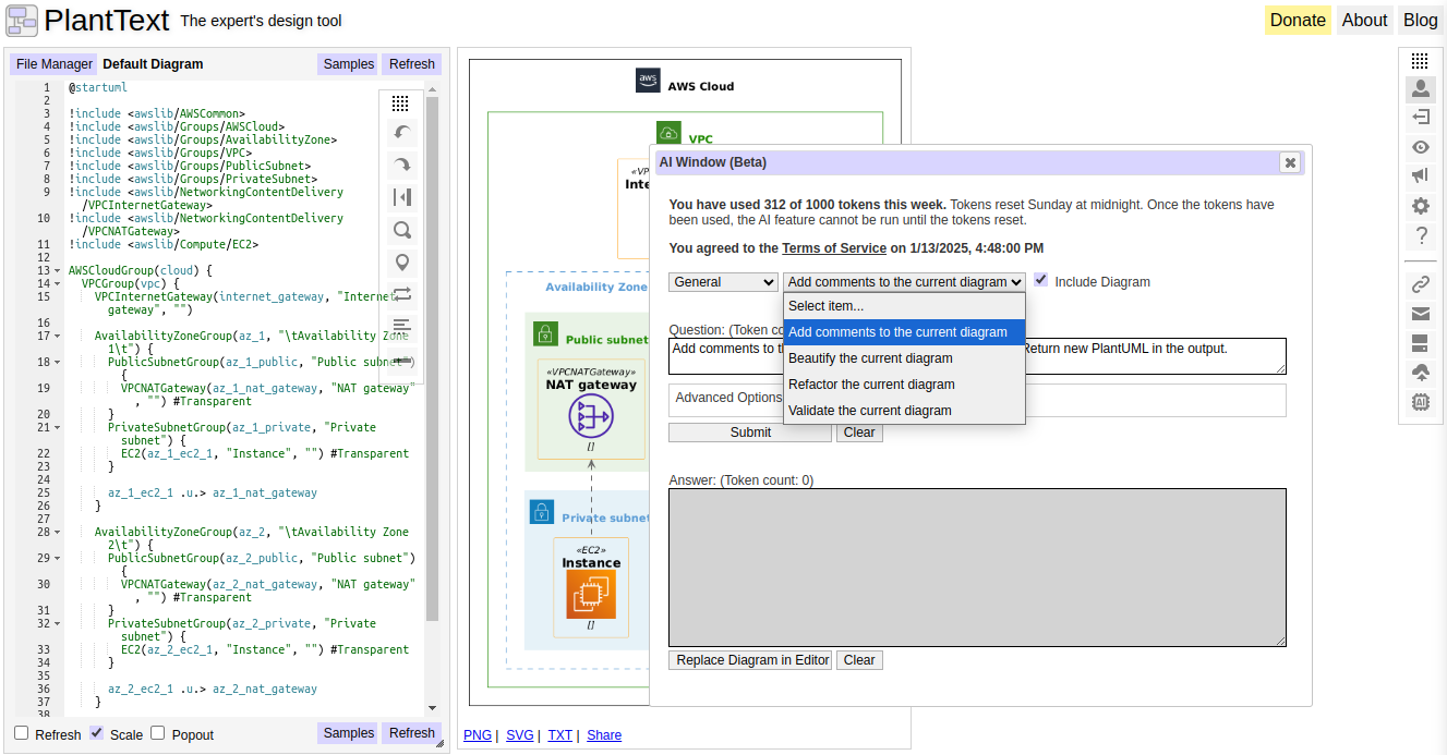 PlantText Version 22.7 - PlantText