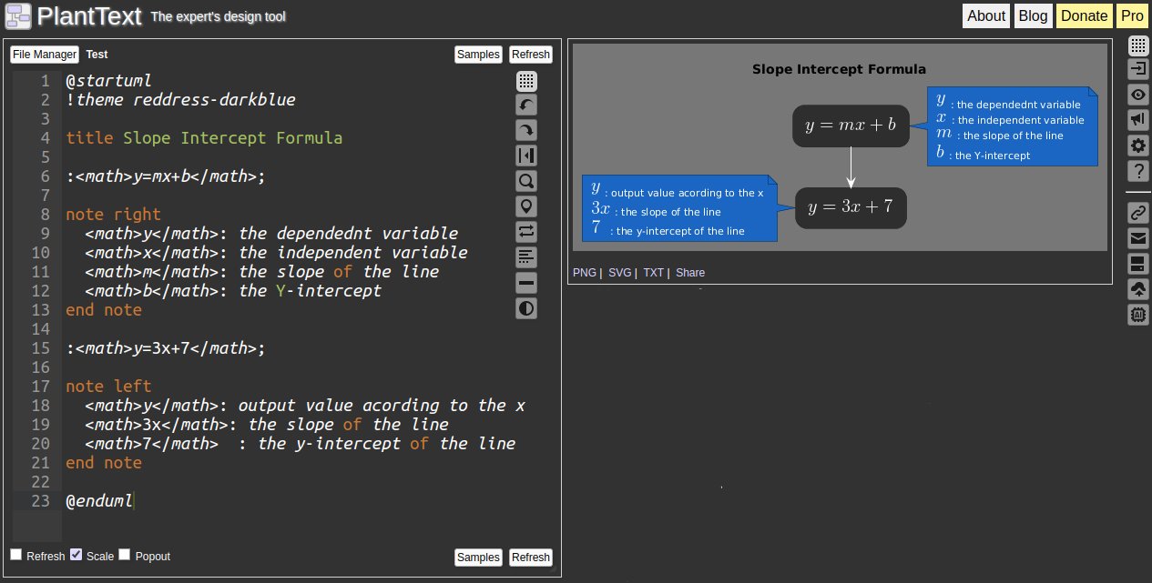 PlantText - The expert's design tool