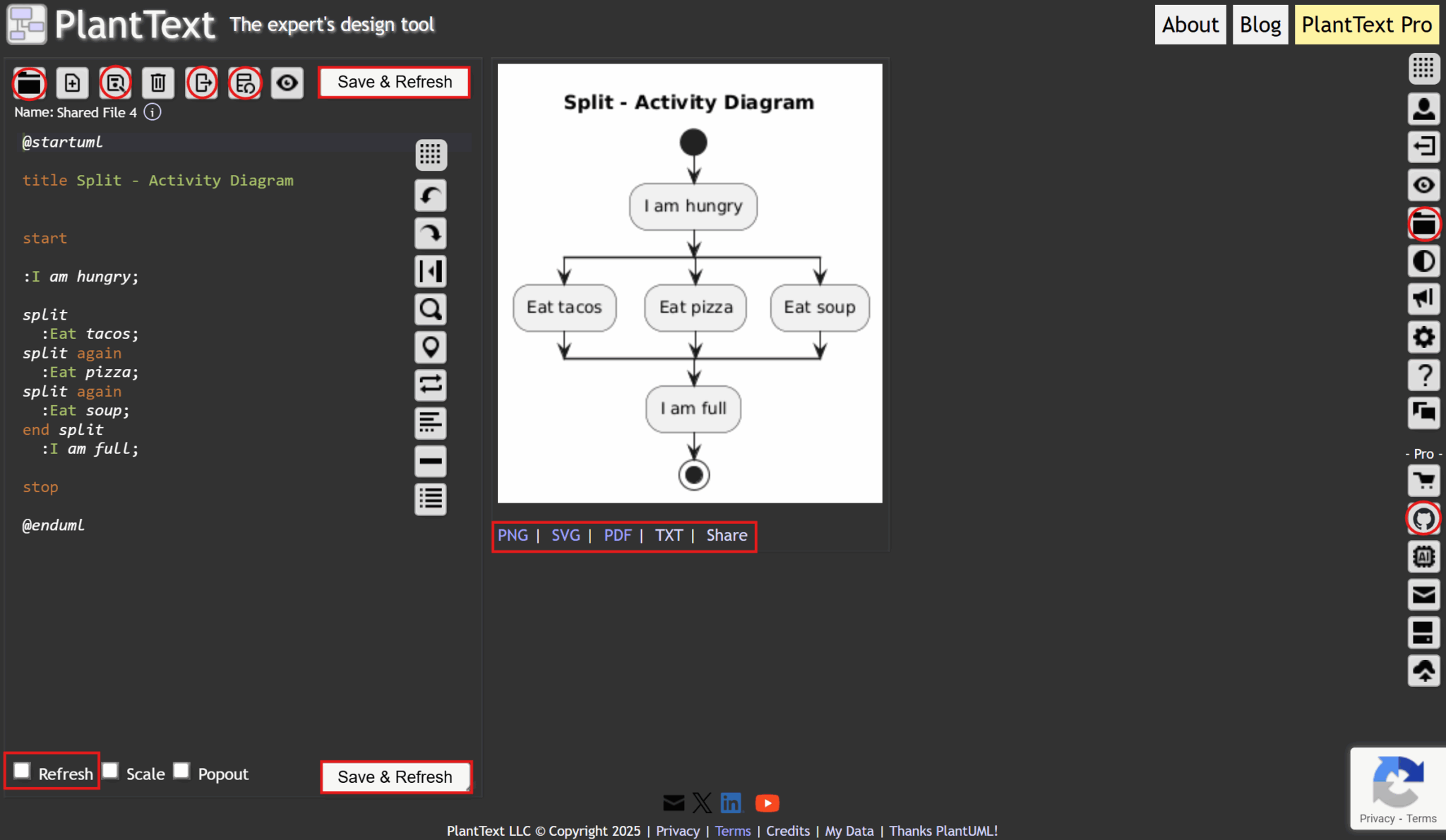 PlantText - The expert's design tool